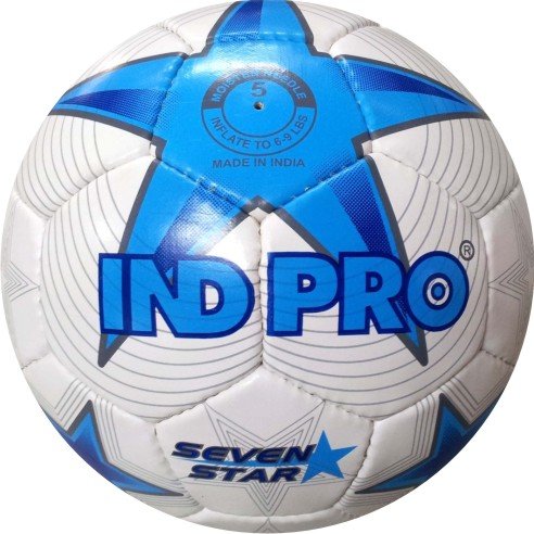 Buy Indpro Unisex Seven Star Football 5 White Blue Online at Low Prices ...