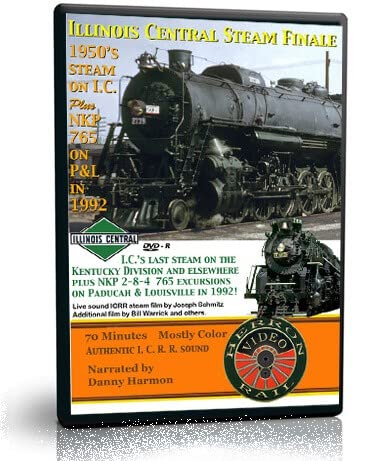 Amazon.com: Illinois Central Steam Finale, Three Decades of Steam Power on the IC : Herron Rail ...