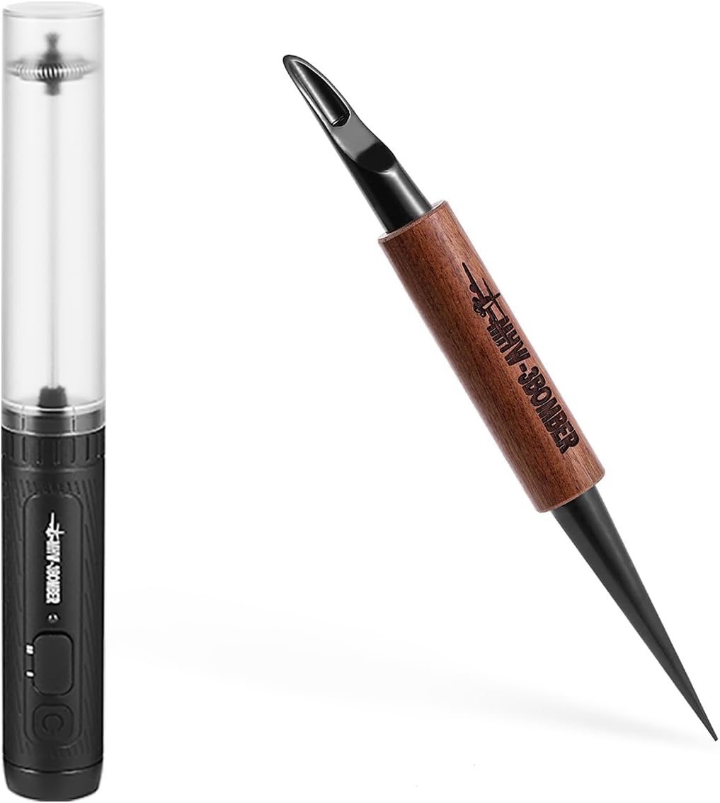 Amazon.com: MHW-3BOMBER Latte Art Pen for Barista, Rosewood Coffee Art ...