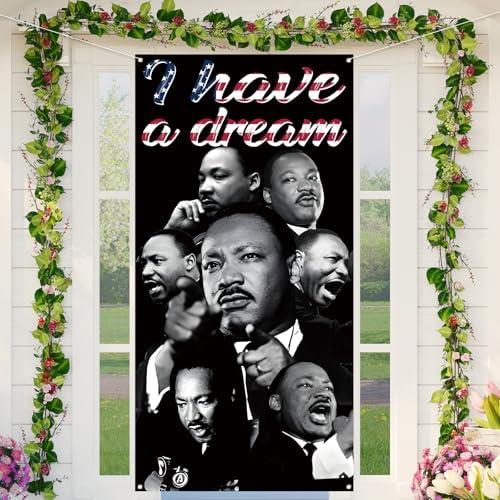 Amazon.com: Martin Luther King Jr. Day Door Cover I Have A Dream Photo ...