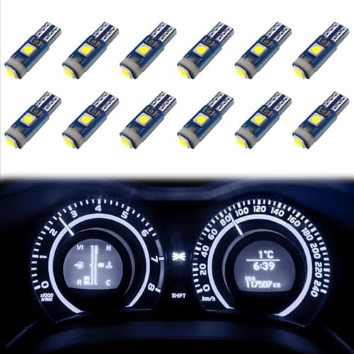 Amazon.com: SYLVANIA 74 Basic Miniature Bulb, (Contains 10 Bulbs) (74 ...