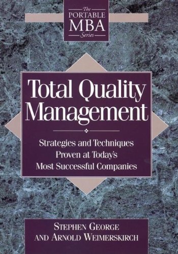 Buy Total Quality Management: Strategies and Techniques Proven at Today ...