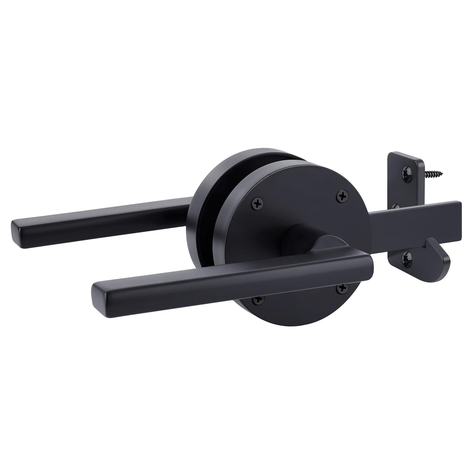 Gate Latch for Wooden Fence, Double Side Gate Latch Alloy Door Latch ...