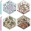 Amazon.com: 3D House Stickers，3D Sticker Scene，3D House Sticker Set ...