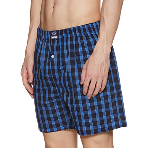 Ajile By Pantaloons Men's Cotton Knee high Checkered Boxers (110059273 ...