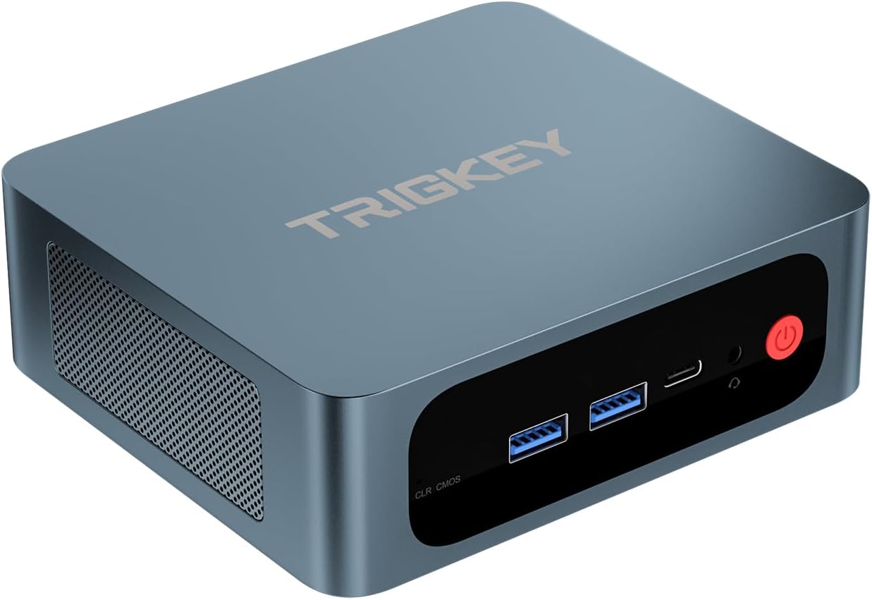 TRIGKEY 8109U Mini PC (2C/4T, Up to 3.6GHz), 16G DDR4 500G SSD, Mini ...