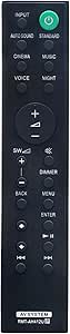 RMT-AH412U Replacement Remote Control Commander Compatible with Sony Home Theater Soundbar ...