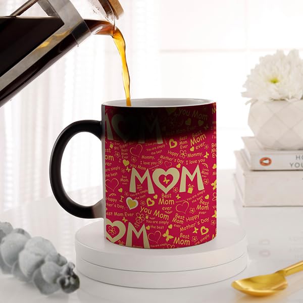 Buy IGP “Best Mom Ever” Magic Coffee Mug | 300 ml Heat-Sensitive Color ...