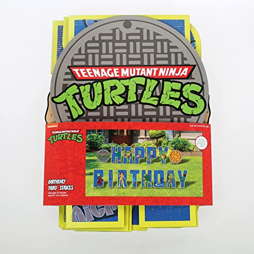 Snapklik.com : Teenage Mutant Ninja Turtles Happy Birthday Yard Signs