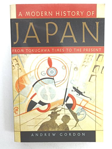 A Modern History of Japan: From Tokugawa Times to the Present | Amazon ...