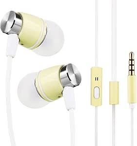 Amazon.com: In-Ear Earbuds Heaphones headset with Mic Microphone Stereo ...