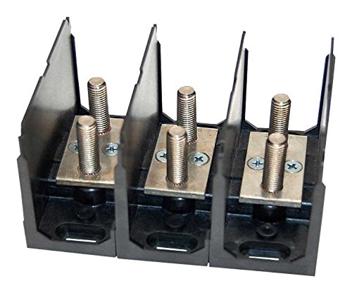 Panel Mount Barrier Terminal Block, 310 A, 600 V, 1 Pole, 1, Stud ...