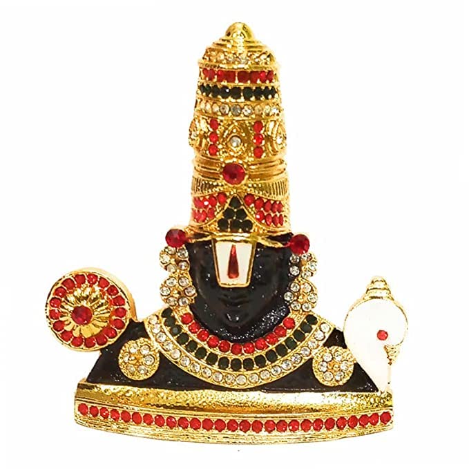 Buy Leo Traders Venkatesha Perumal Head Statue | Tirupathi Balaji Head ...
