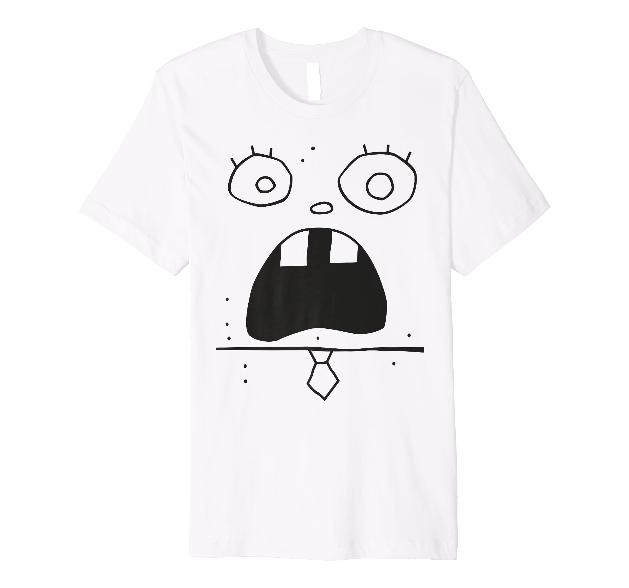 Amazon.com: SpongeBob SquarePants Doodle Bob Face Costume Premium T ...