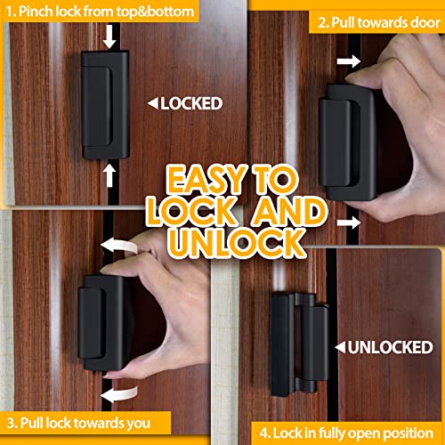 Snapklik.com : Home Security Door Reinforcement Lock - Child Proof High ...