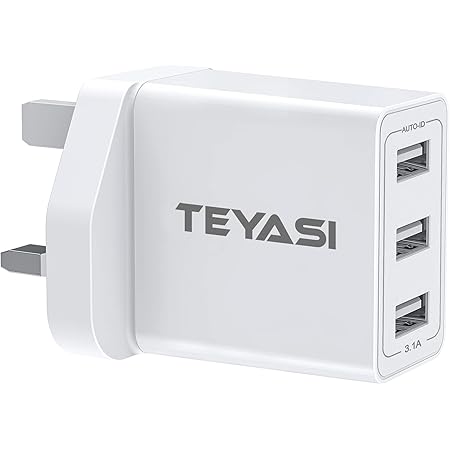Fast Charger Plug USB Charger – Ultra Fast 4 Port Multi USB Plug ...