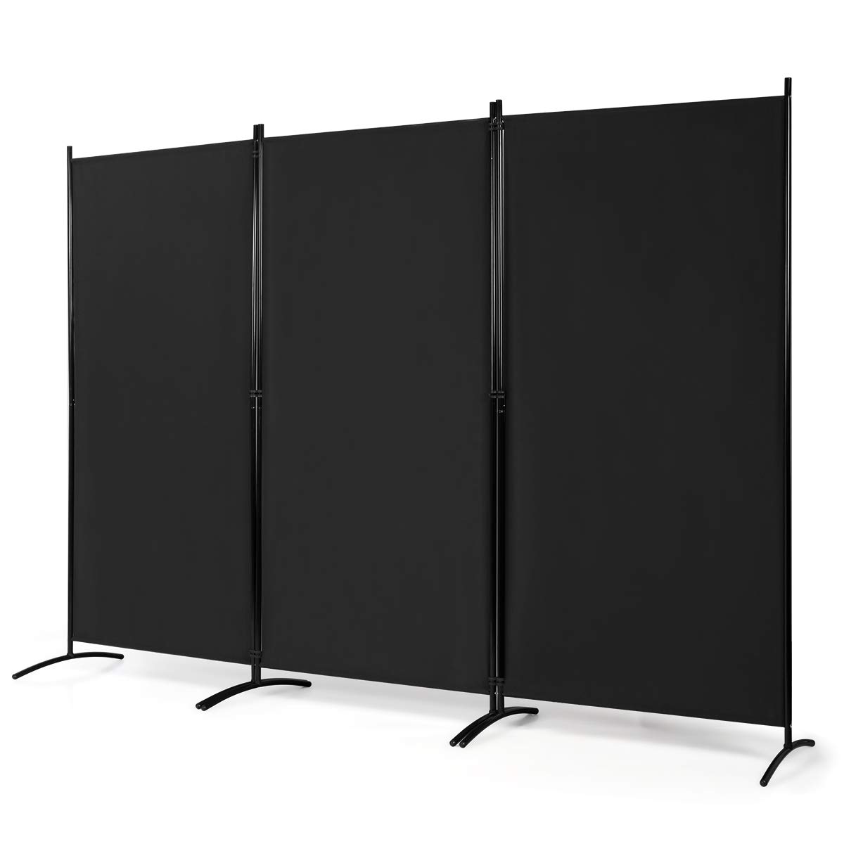 Multigot 3-Panel Room Divider, Folding Wall Privacy Screen Protector ...