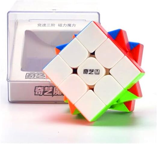 Amazon.com: CuberSpeed QY Toys MS 3x3 Magnetic Speed Cube QY Toys ...