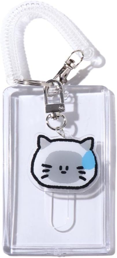 Amazon.com: Acrylic Photocard Holders Keychain,Kpop Photocard Holder ...