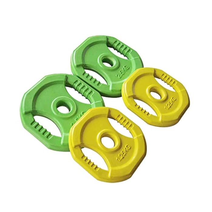 Buy Body Pump Weight Plates Set 1.25kg - 2.5kg (2 x 1.25kg and 2 x 2 ...