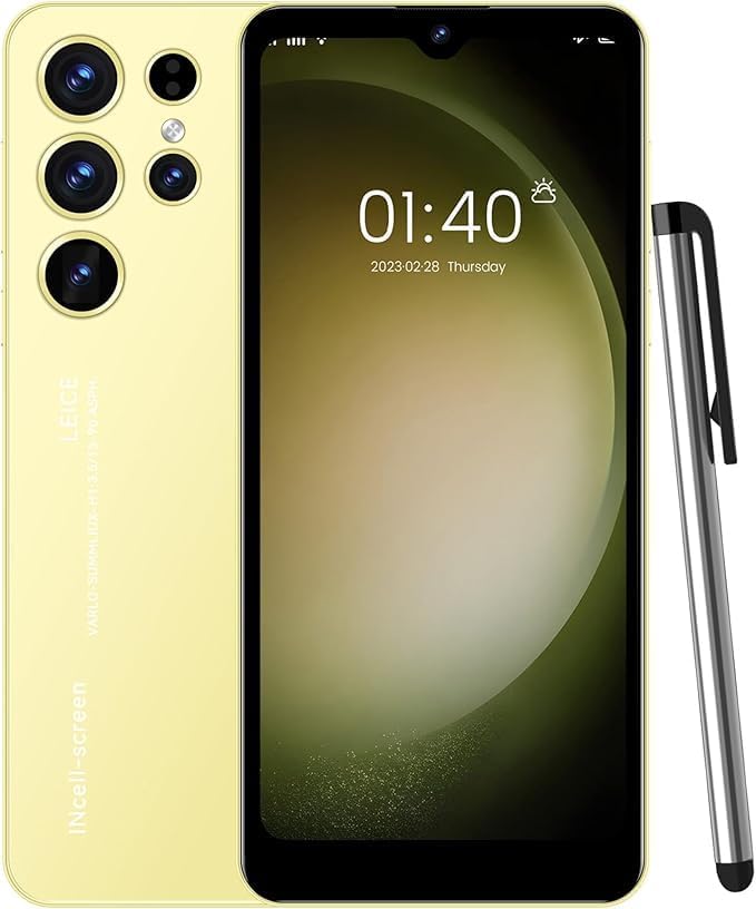 Amazon.com: Unlocked Cell Phone, Android 14 Smart Phone 6.36 Inch 2 ...