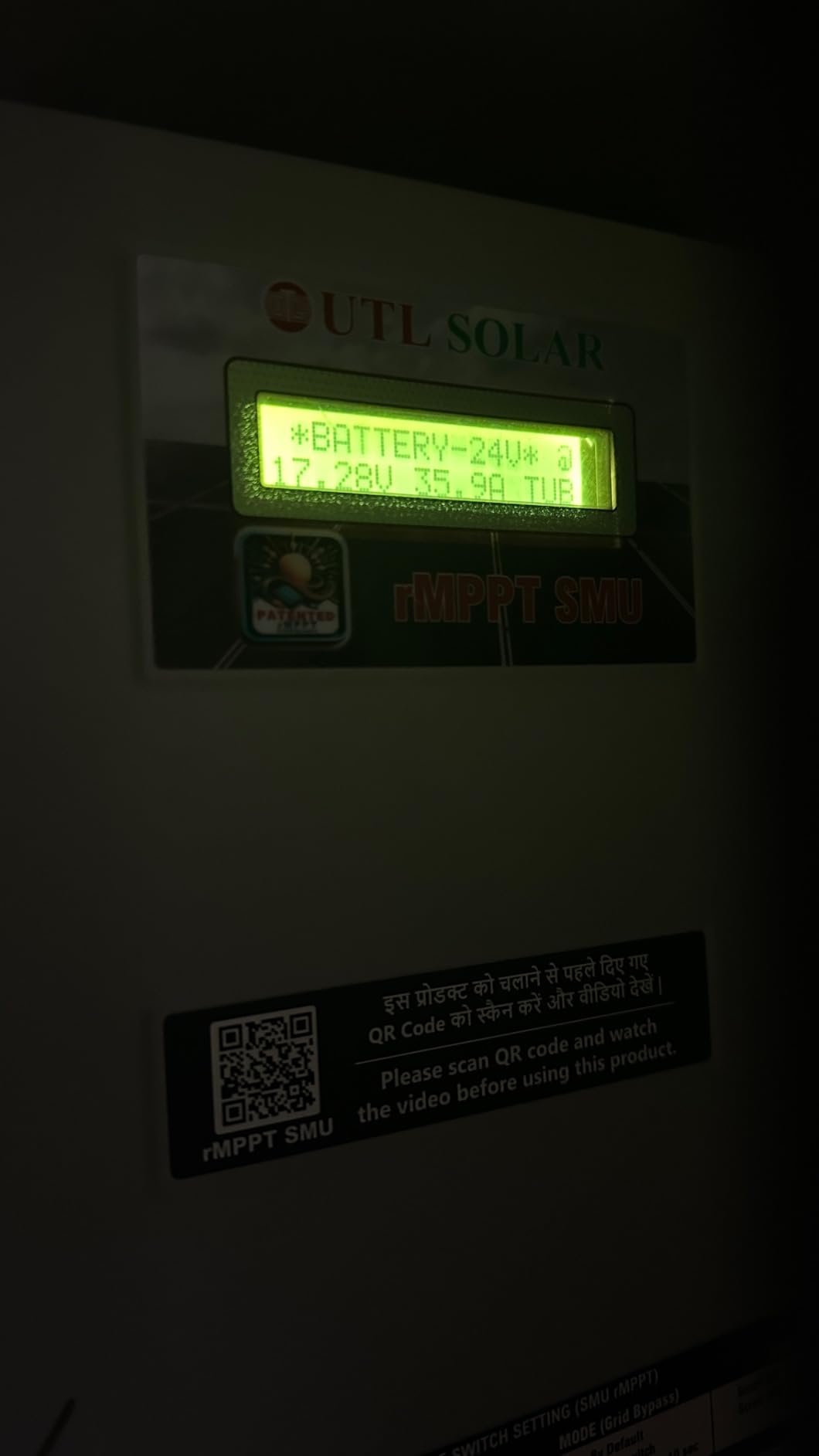 UTL MPPT SMU 12V/24V 40 AMP Automatic Solar Charge Controller : Amazon ...