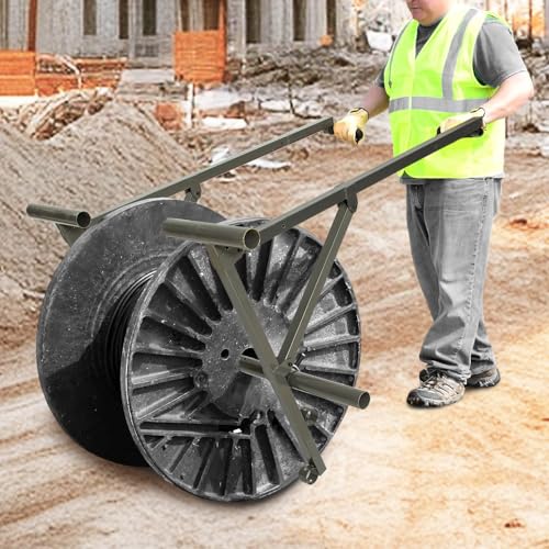 Yeeoy Heavy Duty Portable Reel Buck Adjustable Spool Rack Reels Rack ...