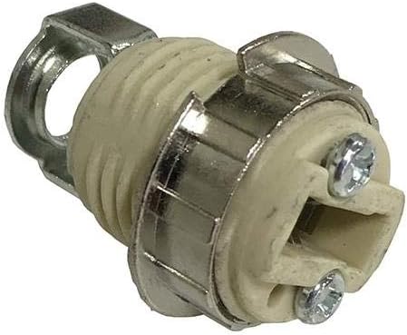 LH1031 G9 threaded G9 halogen socket with outside threads, ring and IPS ...