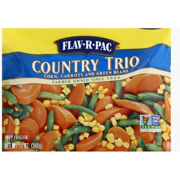 Amazon.com: Flav R Pac (Frozen), Country Trio, 12 Ounce : Grocery ...
