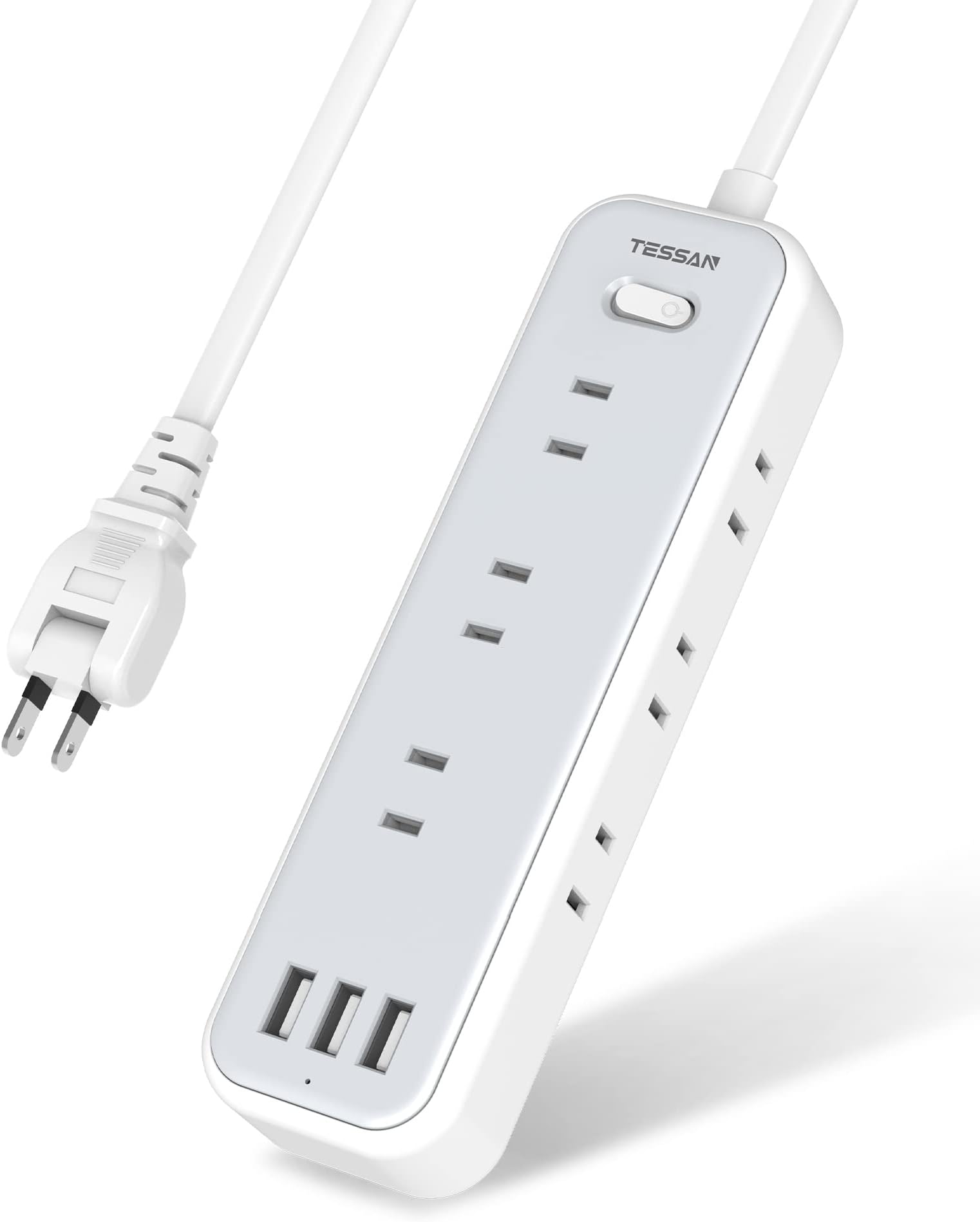 Amazon.co.jp: Mscien 電源タップ usb付き 8個AC口 1個usb-c 3個usb-a 延長コード 2m 雷ガード ...