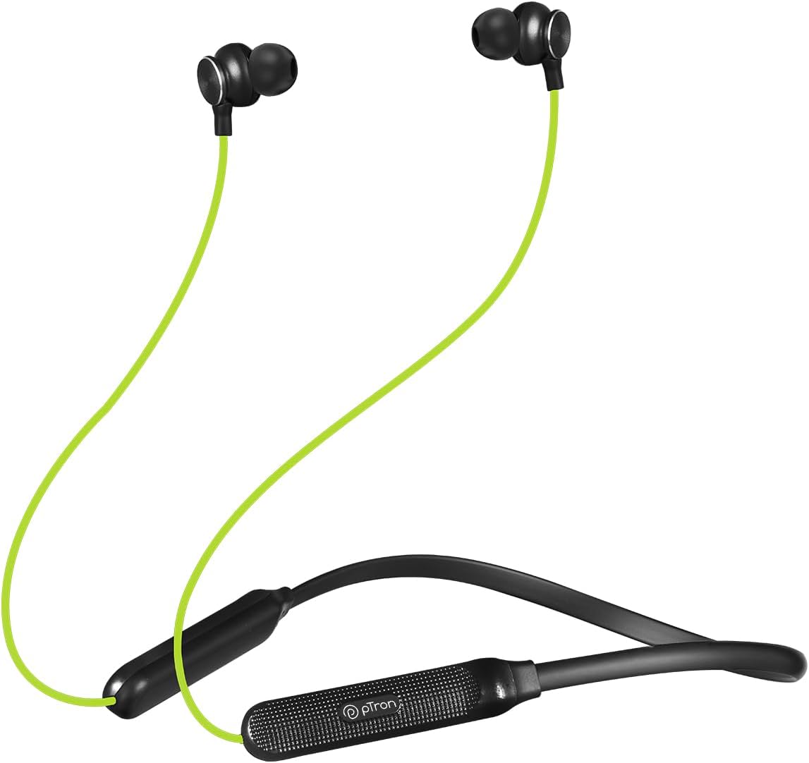 JGD Boom J2 Bluetooth 5.0 Neckband with Up to 25 Hours Playtime and Hi-Fi Stereo Sound in Ear ...