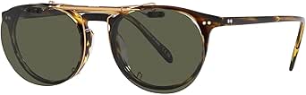 Oliver Peoples RILEY-R OV 5004 BRUSHED GOLD/G- CLIP-ON ONLY 49/20/150 ...