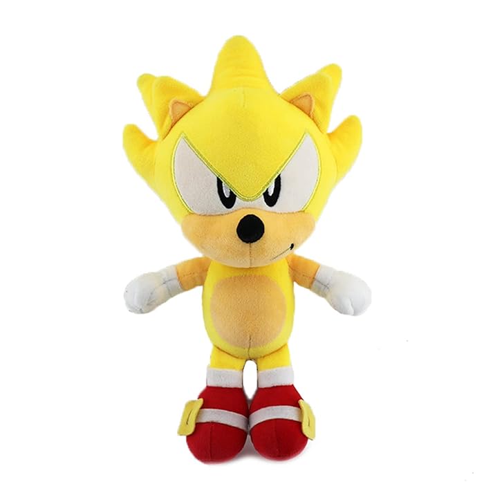 Buy Lapp Knight Sonic Plush Toy, Super Sonic Plushies, Hedgehog Plush ...