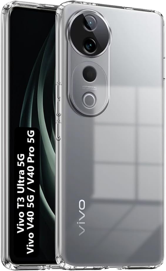 SPAZY CASE® Vivo V40 / V40 Pro 5G / T3 Ultra 5G Back Cover | Soft ...