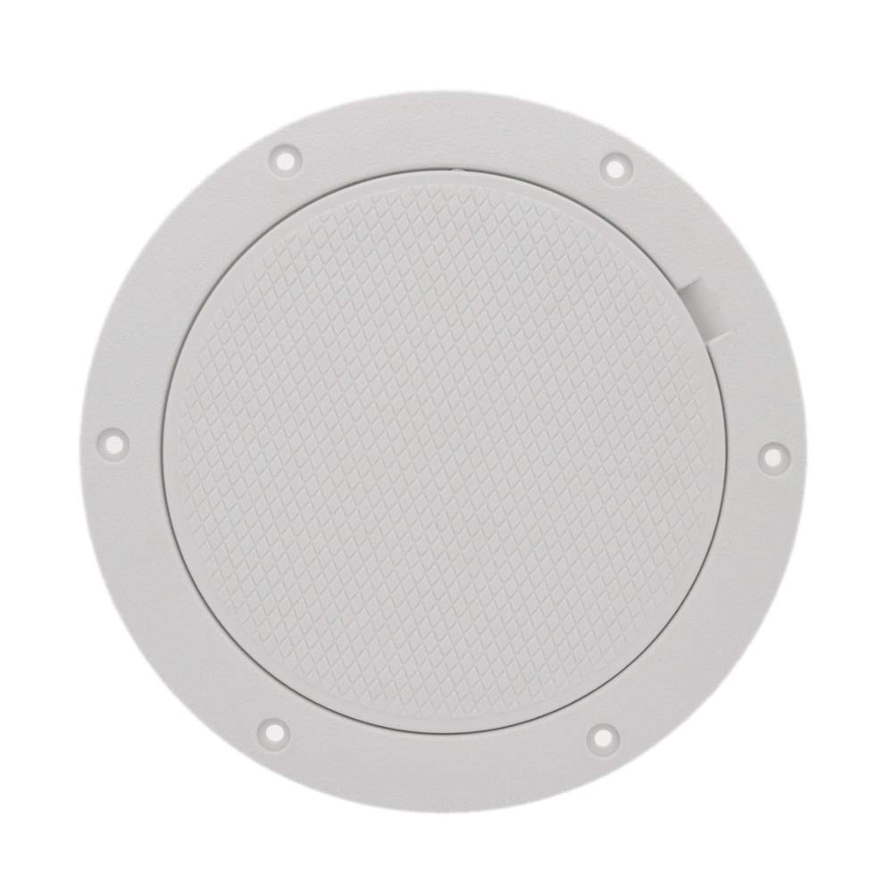 Amazon.com: TCH Hardware 6" White Round Deck Plate Inspection Hatch ...