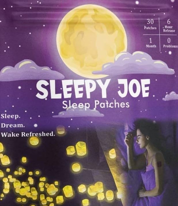 Sleepy Joe - Sleep Patches with Lavender Essential Oil to Improve ...