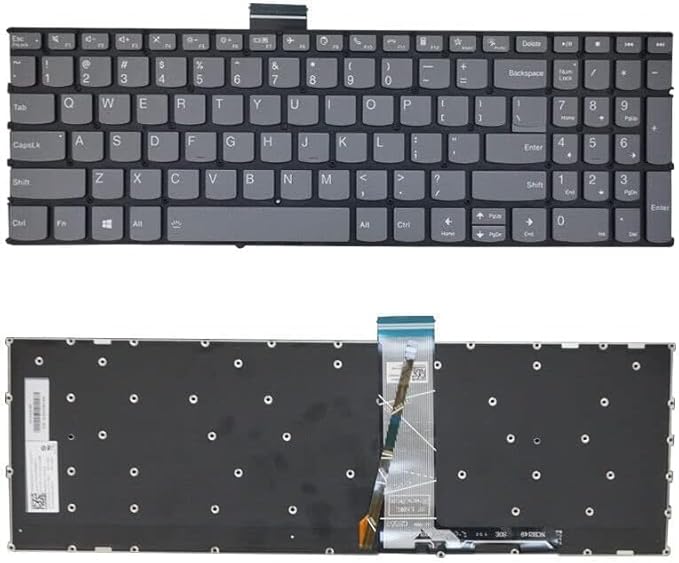Amazon.com: New US Black English Backlit Keyboard (Without palmrest ...