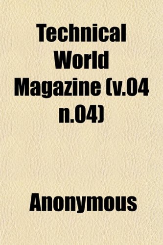 Amazon.co.jp: Technical World Magazine (V.04 N.04) : 本