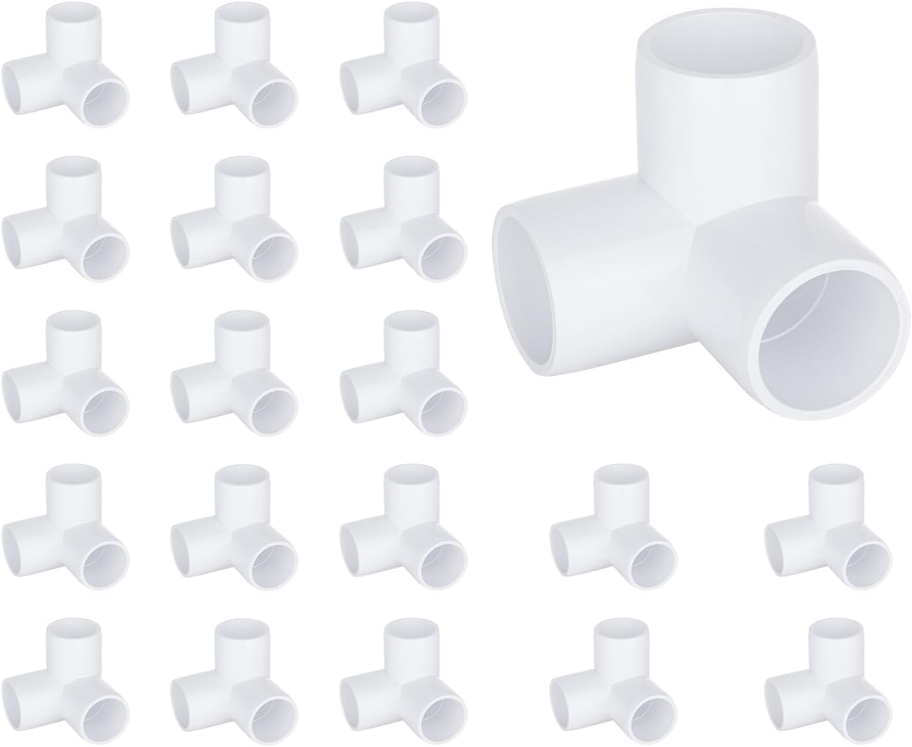 Lswteiz 3 Inch 90 Degree Right Angle PVC Elbow Connector, Furniture ...
