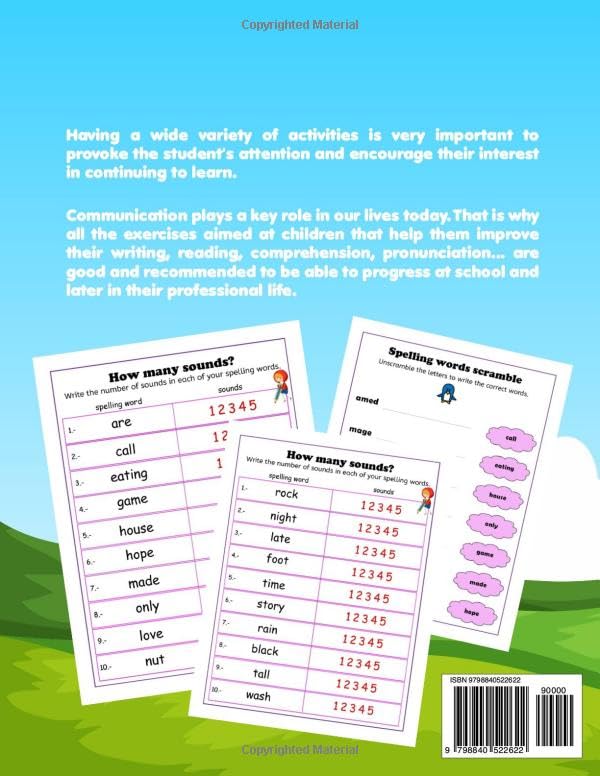 Snapklik.com : Orton Gillingham Spelling Workbook. 100 Activities To ...