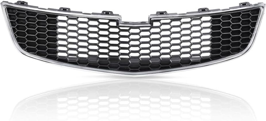 Amazon.com: PIT66 Front Bumper Bottom Grille Middle/Lower Compatible ...
