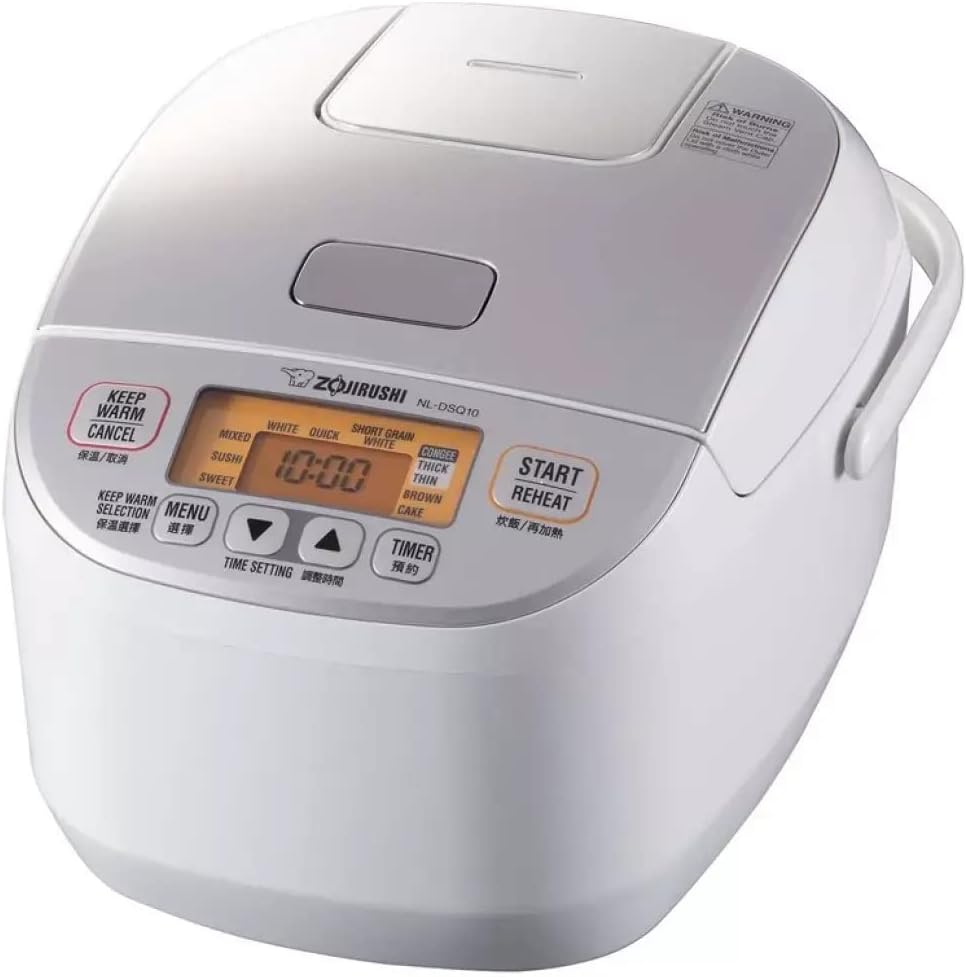 ZOJIRUSHI Rice Cooker NL-DSQ10, 220V-240V, 1L, White : Amazon.co.uk ...