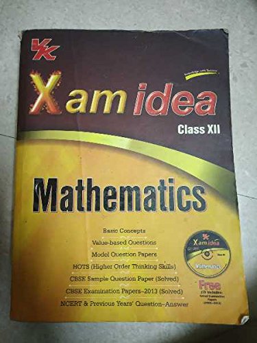 Exam idea class 12 mathematics cbse : Amazon.in: Books