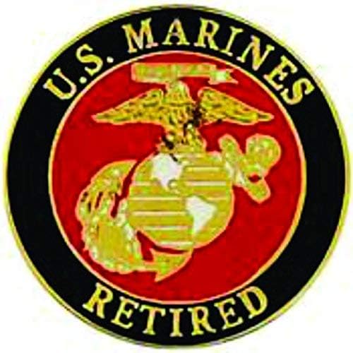 Amazon.com: US Marine Corps Retired Lapel Pin : Clothing, Shoes & Jewelry