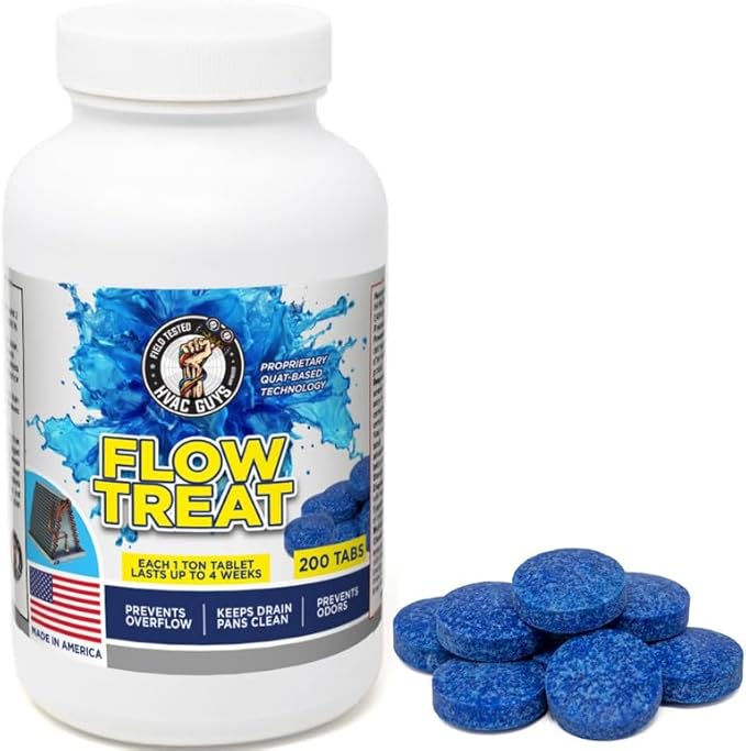 Amazon.com: HVAC GUYS – Flow Treat Tabs - 1200 Tablets | AC Drain Line ...