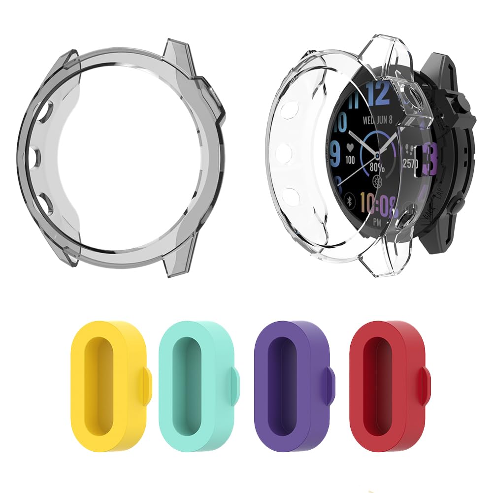 Amazon.com: FCMEDZI TPU Protective Case Compatible for Garmin Fenix 7X ...