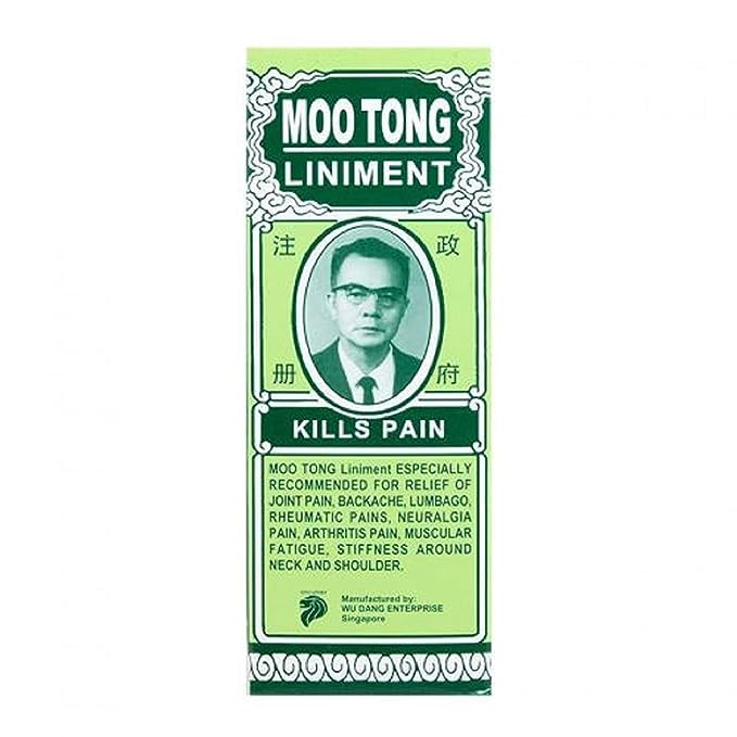 SBM MART Moo Tong Pain Relief Liniment Imported Liquid (Green) : Amazon ...