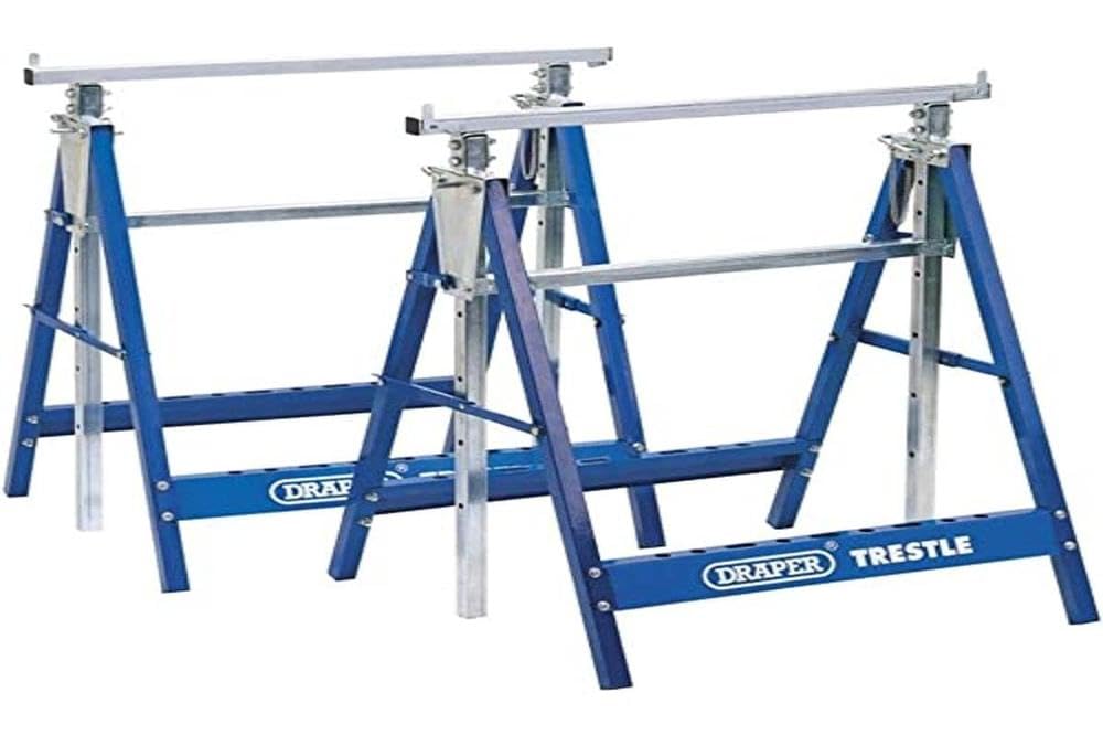 Draper 54053 Pair of Telescopic Saw Horses or Builders Trestles ...