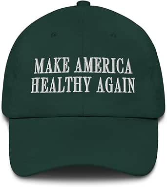 Make America Healthy Again Embroidered Dad Hat - MAHA Embroidered ...