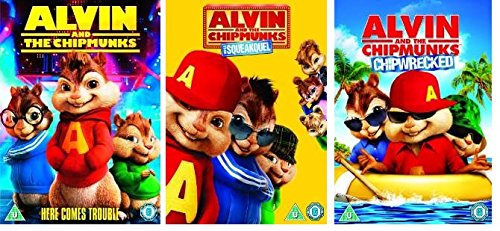 Amazon.com: Alvin and the Chipmunks Film Trilogy - All 3 Movies Triple ...